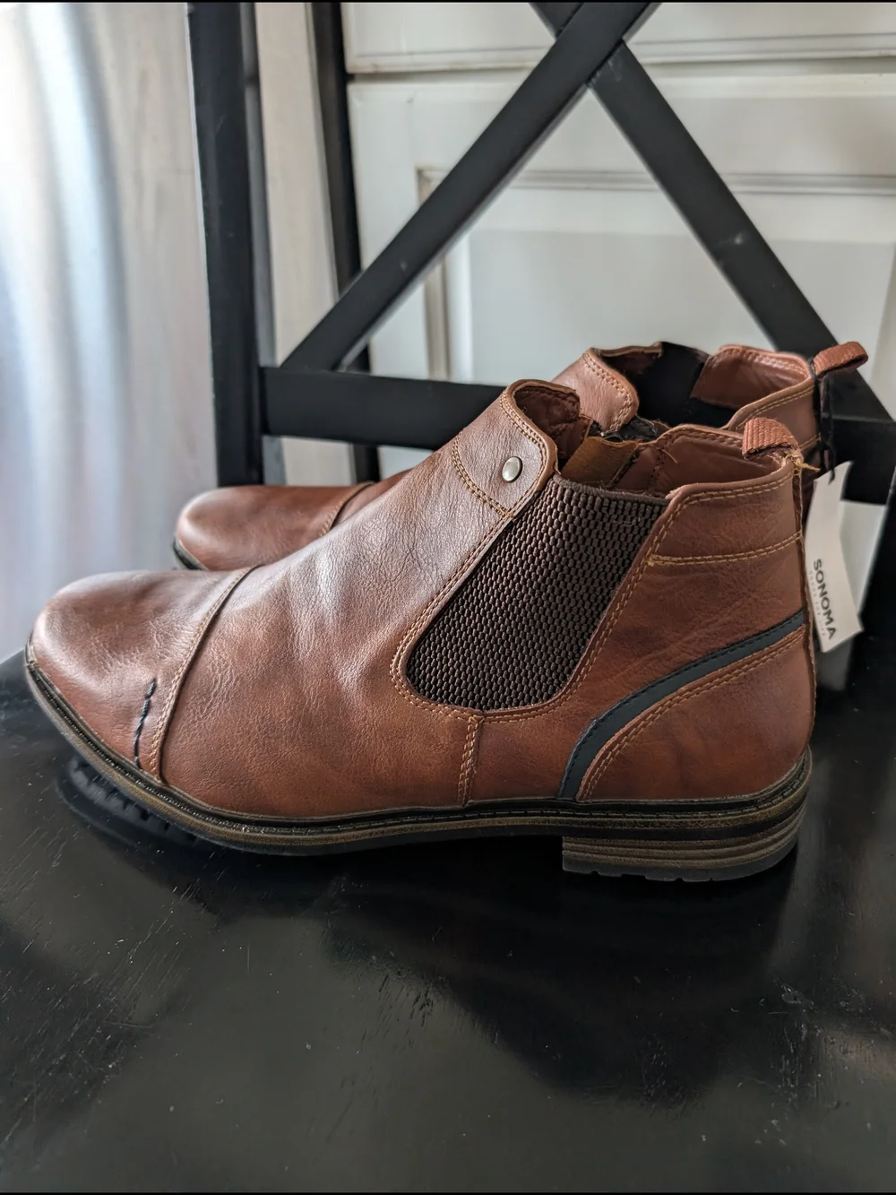 Sonoma | Shoes | Brand New Mens Sonoma Brown Ankle Boot Shoes Size 1 ...